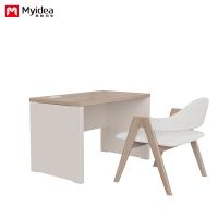 China L Shaped Computer Desk with Storage Shelves and Drawers 450lb Capacity E0 Grade Particle Board for sale