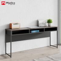 China Myidea Panel Wooden Office Computer Desk with Drawers 120x60cm Customizable Modern Simple Design for sale