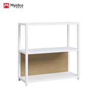 China Myidea Classic Two Layer Tea Water Cabinet Office Display Storage Cabinet with Door 800x400x800mm for sale