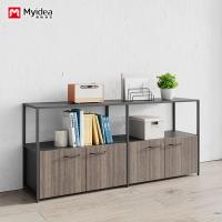 China Myidea Classic Two Layer Tea Water Cabinet Office Display Storage Cabinet with Door 800x400x800mm for sale