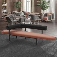 China Modern Office Leather Sofa MG337 with Wooden Frame for Executive Offices - ISO9001 Certified for sale