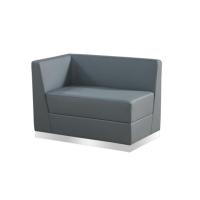 China MG345 Modern Corner Office Leather Sofa for Reception Areas and Guest Meetings - 3-Year Shelf Life for sale