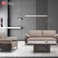 China Modern Leather Executive Office Sofa Corner Sofa for Boss Room Waiting Area ISO9001 for sale