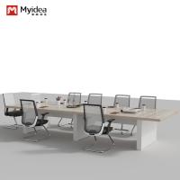 China MYIDEA Office Conference Desk with Large Wiring Space - E0 MFC Material, ISO9001 Certified, Custom Sizes Available for sale