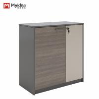 China Lockable Steel File Cabinet 3 Drawer Office Storage with Thickened Layer Board for sale