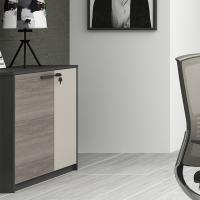 China Lockable Steel File Cabinet 3 Drawer Office Storage with Thickened Layer Board for sale