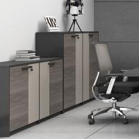 China Lockable Steel File Cabinet 3 Drawer Office Storage with Thickened Layer Board for sale