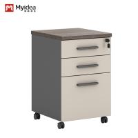 China P2 Grade MFC Mobile Board Activity Cabinet with Lock for Office Document Storage 800x400x800mm for sale