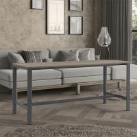 China Light Industrial Office Reception Coffee Table 120cm Long Storage Multifunctional Tea Cabinet for sale