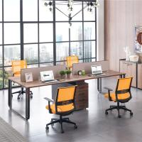 China Myidea L-Shaped Office Workstation Desk 1200x1200mm E0 Particle Board 450lb Capacity for sale
