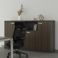 China Myidea Modern MFC File Cabinet 1200mm Wide P2 Grade Office Storage Cabinet with Soft Hinge for sale
