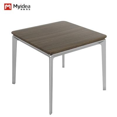China Wired Aluminum Alloy Die-Cast Foot Coffee Table 120x60x40cm Office Space for sale