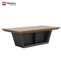 China Elegant High-End Tea Table Low Coffee Table for Hotel Lobby Office Furniture 120x60x40cm for sale
