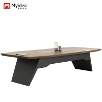 China Modern Conference Table with Irregular Tabletop - Custom Sizes for Office Meetings, ISO9001 Certified, 3-Year Warranty for sale