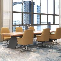 China Modern Conference Table with Irregular Tabletop - Custom Sizes for Office Meetings, ISO9001 Certified, 3-Year Warranty for sale