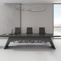 China Modern Conference Table with Irregular Tabletop - Custom Sizes for Office Meetings, ISO9001 Certified, 3-Year Warranty for sale