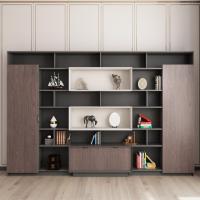 China Dark Luxury 5-Layer Wooden Document Cabinet for President Office with ISO9001 Certification for sale