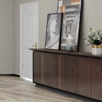 China Dark Color Side Cabinet Office Storage Cabinet MFC E0 Grade 3 Year Shelf Life for sale