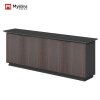 China P2 E0 Grade MFC Wooden Office Filing Cabinet 2400x450x855mm Modern File Storage for sale