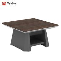 China Black Lacquer Chicken Wing Wood Tea Table with Dark Triammonium Board 120x60cm for sale