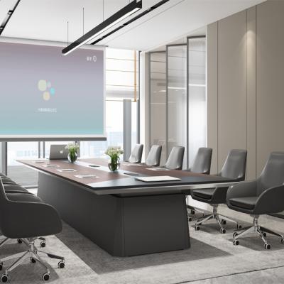 China Modern Minimalist Solid Wood Conference Table - Nordic Design Custom Sizes ISO9001 Certified 3-Year Warranty for sale