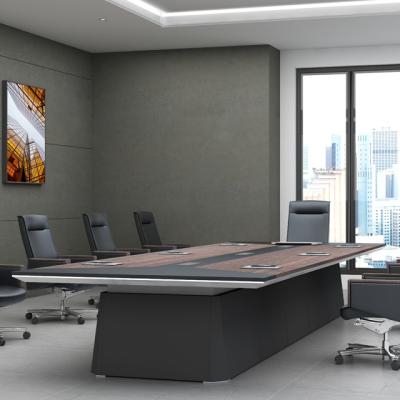 China MYIDEA Modern Conference Table for Meeting Room Office Desk Large Long Business Negotiation Table Custom Size for sale