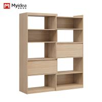 China MYIDEA Modern Storage Cabinet with P2/E0 Grade MFC Board - 3-Year Shelf Life for Office and Home Use for sale