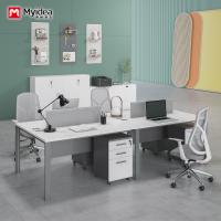 China Customizable L-Shaped Office Desk with Cabinet Storage and Lock 1200x1200mm for sale
