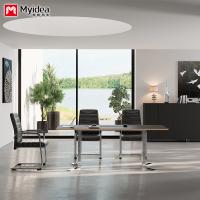 China Custom FENIX Fingerprint-Free Fireproof Conference Table with Steel Frame, Skin-Touch Finish for sale