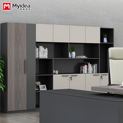 China Multifunctional High Cabinet with Wardrobe Style CEO Back File Cabinet Storage 1800mm for sale