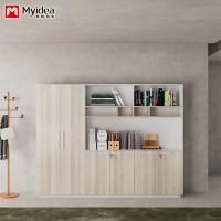 China Custom Wall Mounted Low Cabinet Bookcase Office Storage Wardrobe 1800mm x 800mm for sale