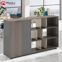 China Low Cabinet Office Storage Cabinet Melamine Board Boss Space File Cabinet 1200x400x600mm for sale