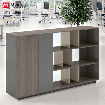 China Low Cabinet Office Storage Cabinet Melamine Board Boss Space File Cabinet 1200x400x600mm for sale
