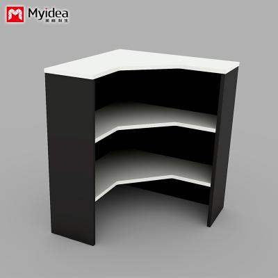 China Foshan Irregular Document Storage Cabinet, Office Corner Shelf, Customizable Color for sale