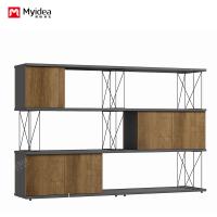 China Steel Pipe Combined Storage Cabinet Interlocking Partition Cabinet 1800x900x400mm Office Document Data Cabinet for sale
