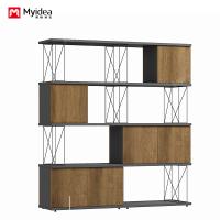 China Steel Pipe Combined Storage Cabinet Interlocking Partition Cabinet 1800x900x400mm Office Document Data Cabinet for sale