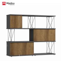 China Steel Pipe Combined Storage Cabinet Interlocking Partition Cabinet 1800x900x400mm Office Document Data Cabinet for sale