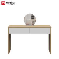 China Myidea Customizable Mirror Drawer Desk Dressing Table with Chair 550x530x840mm for sale