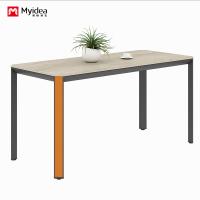 China Waterproof Rock Board Employee Pantry Bar Counter Customizable Simple Tea Table 120cm for sale