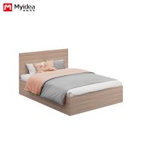 China Myidea Single Bed 2000x1200x960mm with Thickened Headboard for Hotel Apartment Homestay for sale