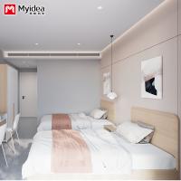 China Myidea Single Bed 2000x1200x960mm with Thickened Headboard for Hotel Apartment Homestay for sale