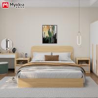 China Myidea Single Bed 2000x1200x960mm with Thickened Headboard for Hotel Apartment Homestay for sale