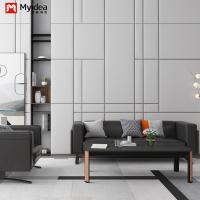 China Modern Eco-Friendly Commercial Leather Sofa with Metal Legs Factory Wholesale MG578 for sale