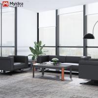 China Modern Eco-Friendly Commercial Leather Sofa with Metal Legs Factory Wholesale MG578 for sale