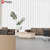 China Wood Contemporary Eco-Friendly Commercial Office Double-Drawer Panel Table with Melamine 1200x600mm for sale