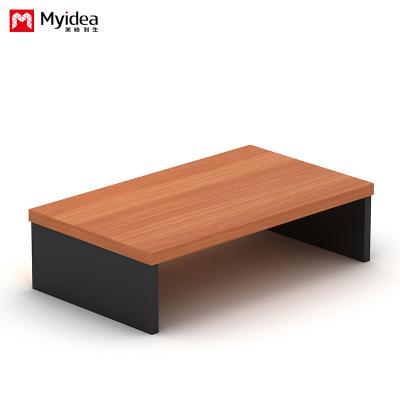 China Myidea Customizable Computer Monitor Stand with 450lb Load Capacity E0 Grade Particle Board for sale