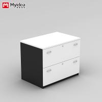 China Company Storage Cabinet Office Furniture Two-layer Lock File Cabinet Customizable Size 2300mm for sale