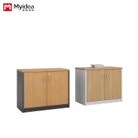 China Double Door Lockable Filing Cabinet 450lb Capacity Wall Mounted Low Cabinet Customizable Classified Storage for sale