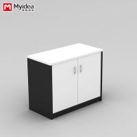 China Double Door Lockable Filing Cabinet 450lb Capacity Wall Mounted Low Cabinet Customizable Classified Storage for sale