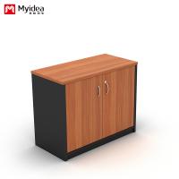China Double Door Lockable Filing Cabinet 450lb Capacity Wall Mounted Low Cabinet Customizable Classified Storage for sale